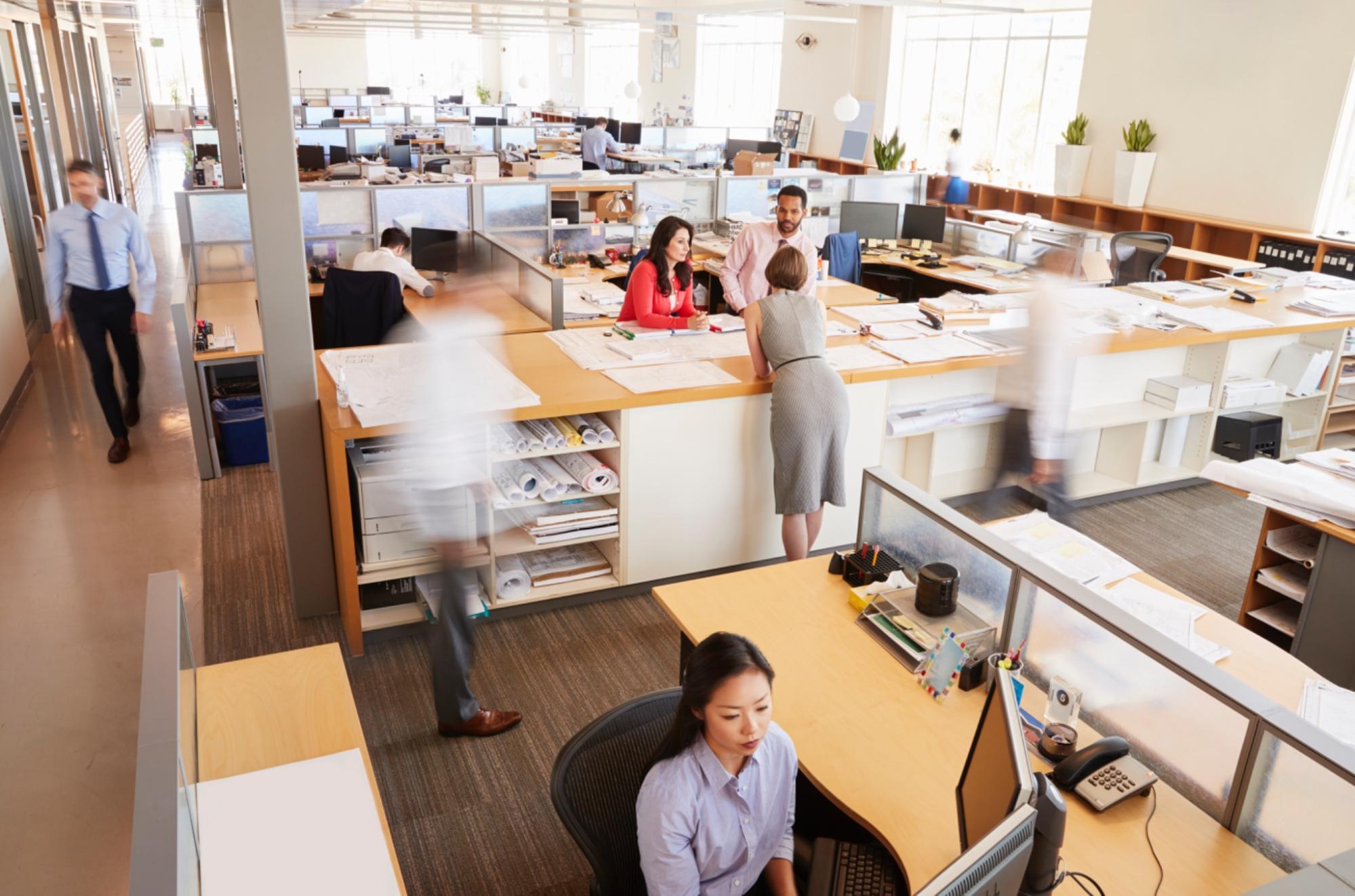 Industries that will benefit from an Open-Office Layout - Corebilt
